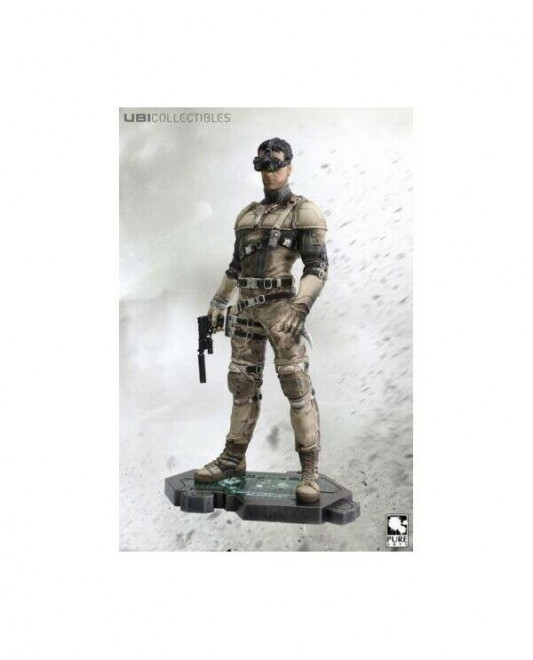 SPLINTER CELL BLACKLIST SAM FISHER DESERT SUIT ACTION FIGURE NUOVA Gd26