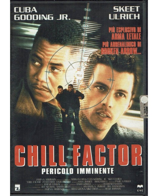 DVD Chill Factor Pericolo Imminente con cuba Gooding Jr ITA USATO B11