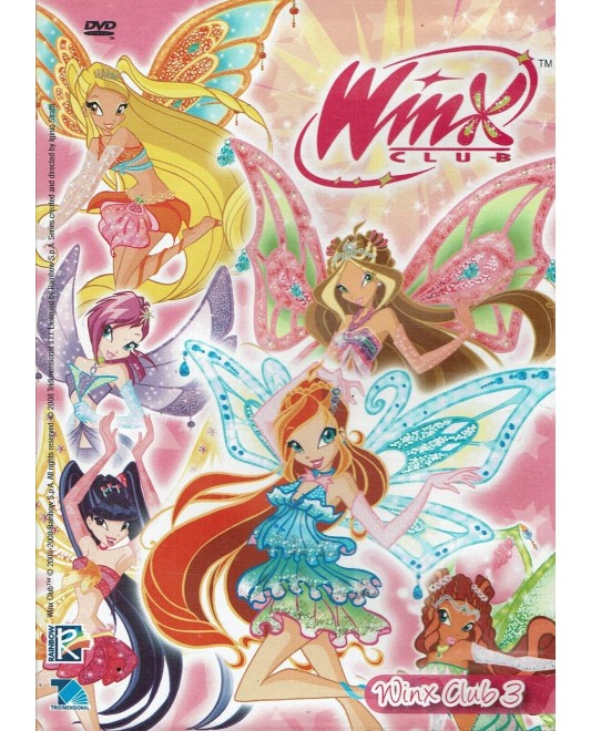 DVD Winx Club 3 episodi 77 78 ITA usato B37