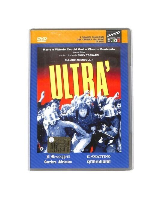 DVD Ultra' di Ricky Tognazzi con Claudio Amendola ITA usato editoriale B26