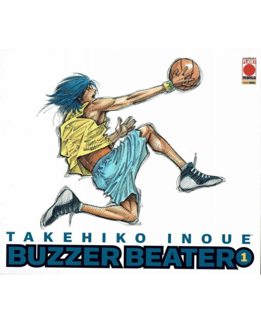 Buzzer Beater 1/4 serie COMPLETA di Takehiko Inoue ed. Panini Comics